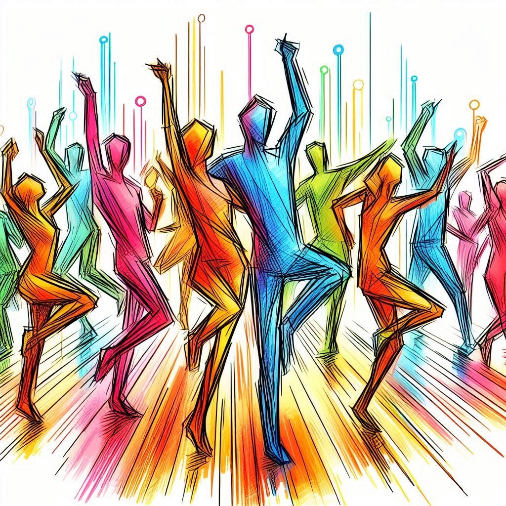 Solve Dance! (resizable 9 to 306 pieces) jigsaw puzzle online with 121 ...