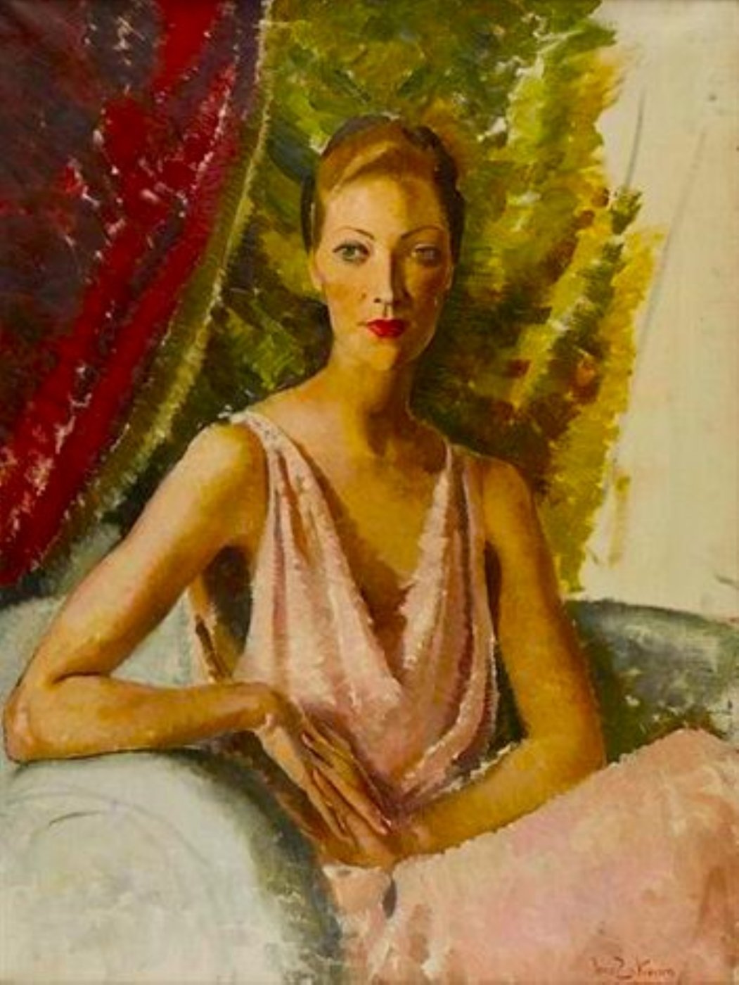 Solve Self Portrait ~ Doris Clare Zinkeisen (Scottish, 1898-1991 ...