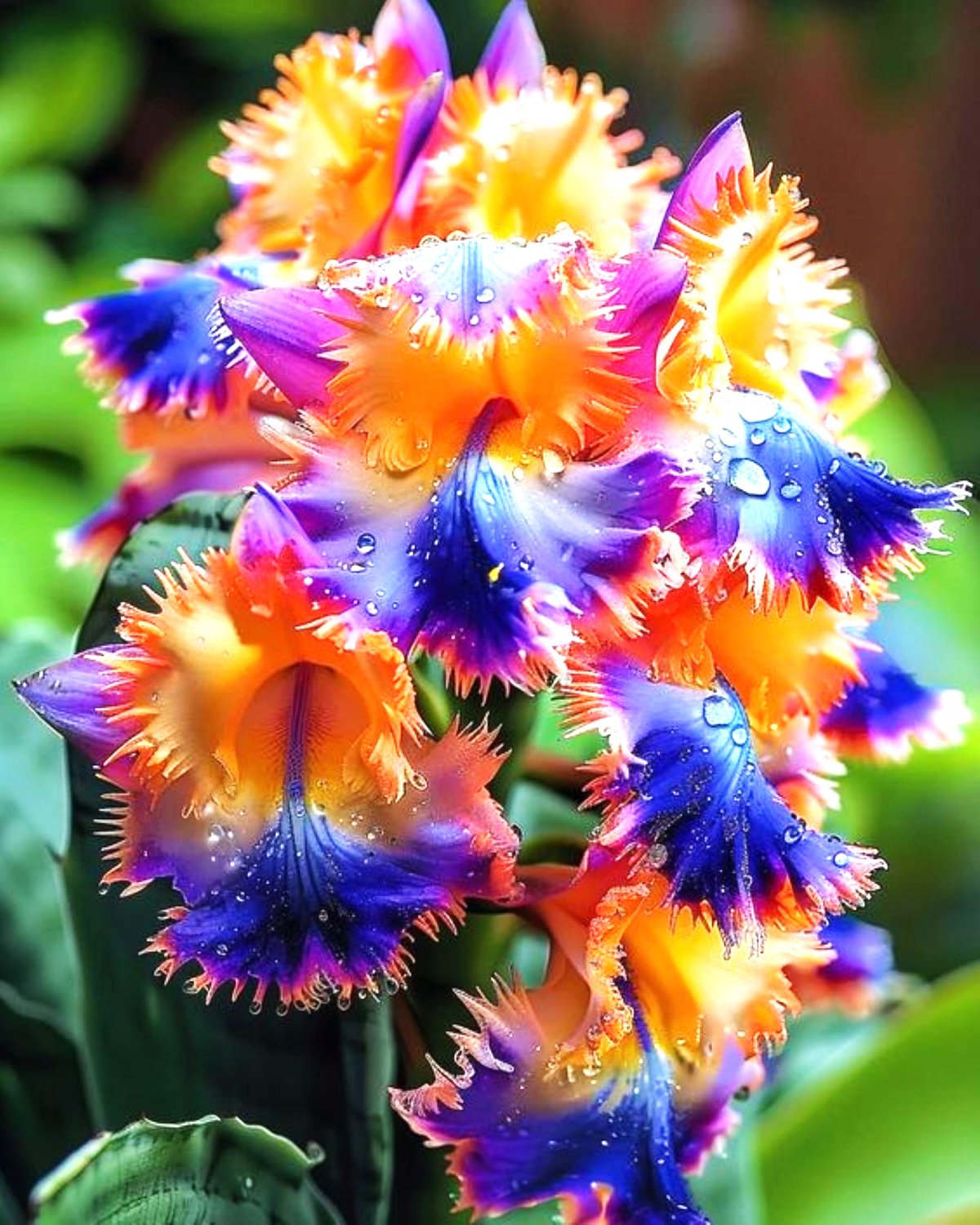 Solve Beautiful Unknown Flower jigsaw puzzle online with 154 pieces